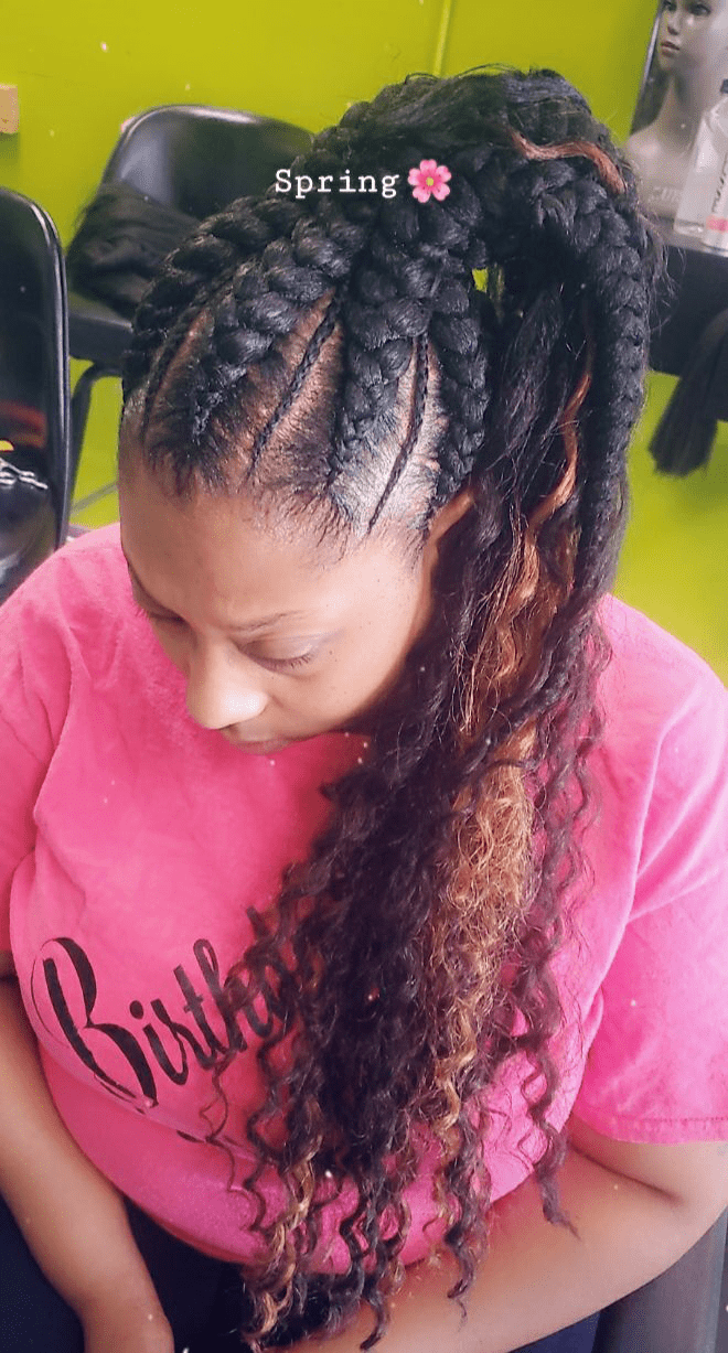 Queen Hair Braiding Offers Hair Extensions in Warner Robins, GA 31088